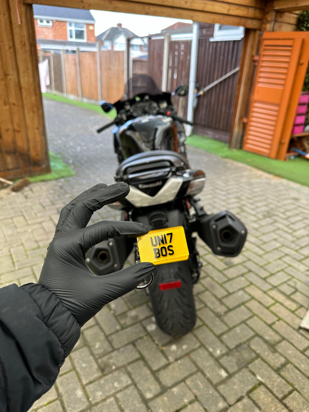 Mini Plates UK | Personalised Number Plate Keyring / Keychains